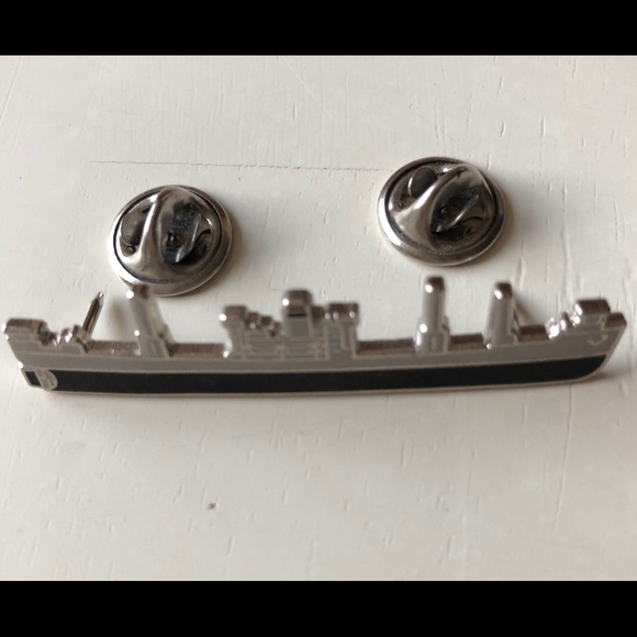 Accessories | 3 Historic Navy Class Of Ship Pins | Poshmark